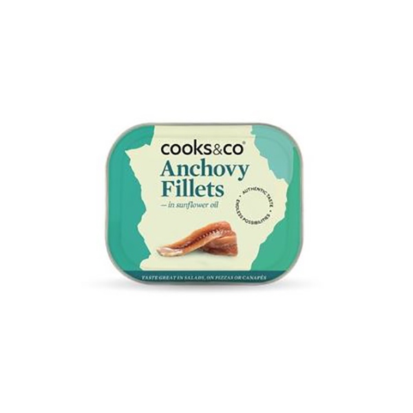 ANCHOVY FILLETS IN SUNFLOWER OIL - CQS - Continental Quattro Stagioni ...